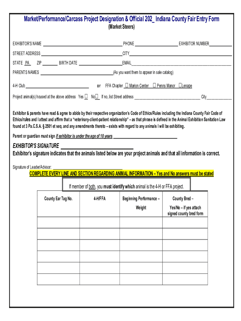 Fillable Online Beef Designation Form.docx Fax Email Print - pdfFiller