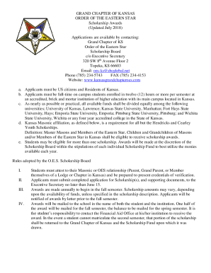 Fillable Online 2020 KCB SCHOLARSHIP APPLICATION FORM Fax Email Print ...