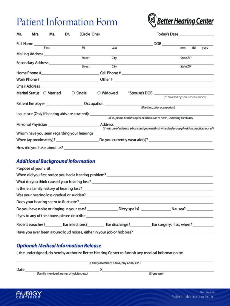 Fillable Online Salutation (Please circle one): Dr. Mr. Mrs. Miss Ms ...