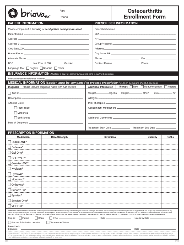 Fillable Online PATIENT INFORMATION PRESCRIBER INFORMATION ... - Optum ...