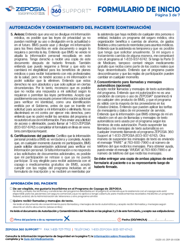 Fillable Online Formularios de Inscripcin - Plantillas de formularios ...