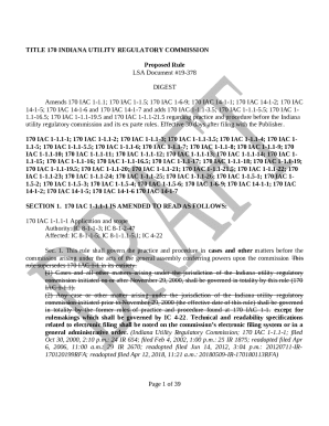 Proposed Rule - Law Insider Doc Template | pdfFiller