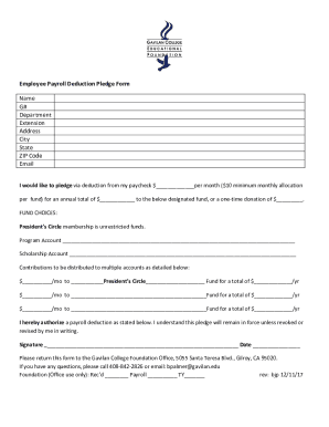 Fillable Online FREE 18+ Payroll Authorization Form Examples ...