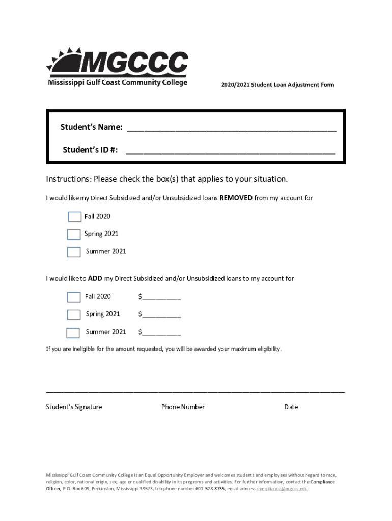 Fillable Online Financial Information UAGC CatalogUAGCUniversity of ...