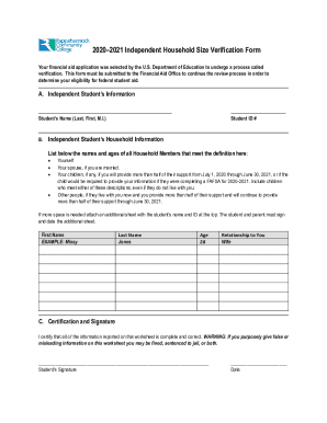 Fillable Online Federal Student AidFAFSA Verification: What to Do if You're SelectedPaying ...