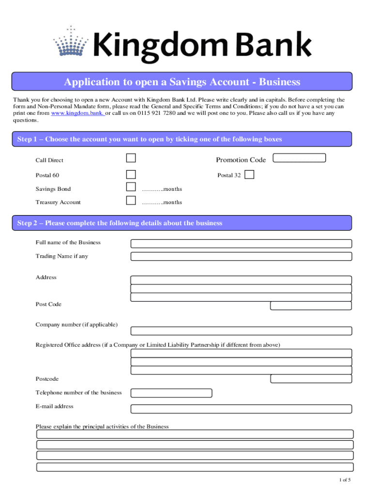Fillable Online Sample letter format to bank for opening new saving ...