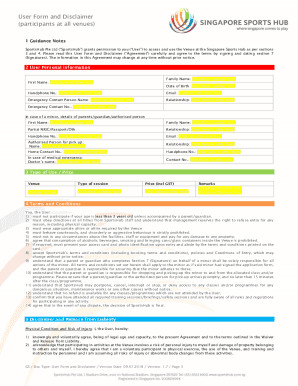 Fillable Online FREE 50+ Disclaimer Forms in PDF MS Word Fax Email ...