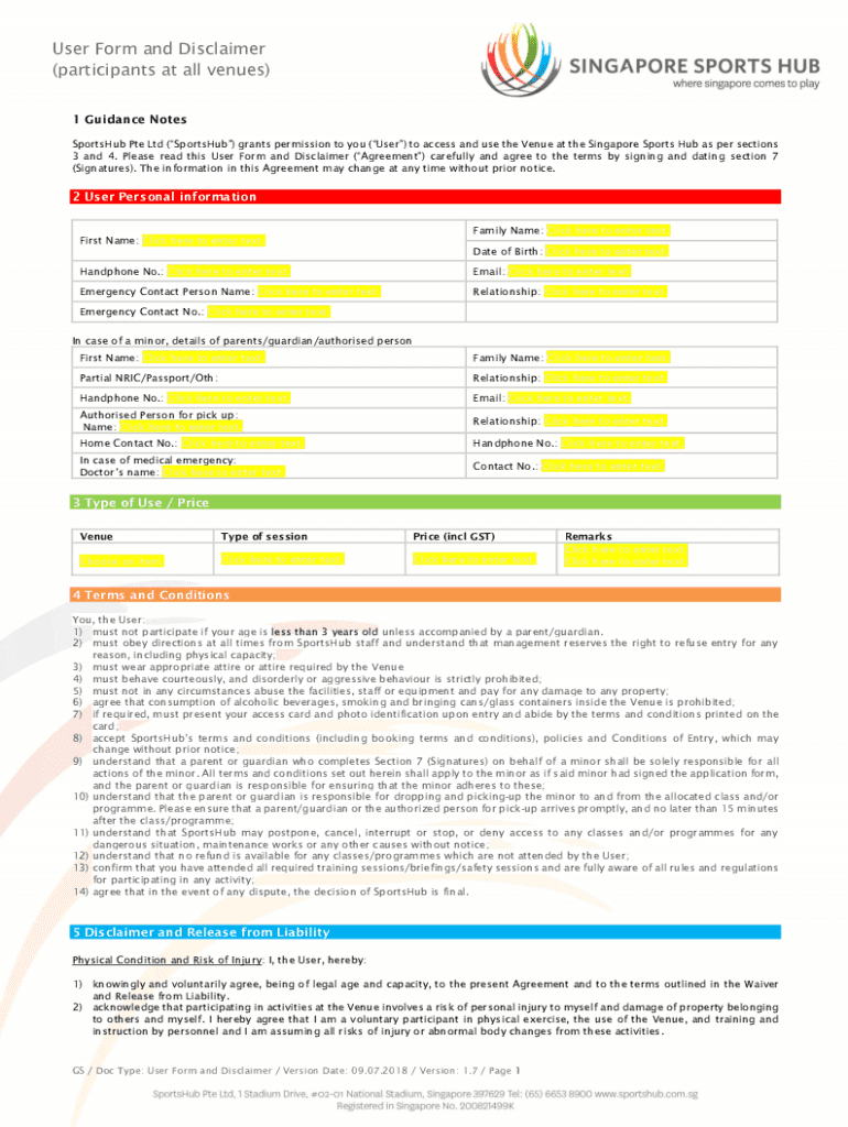 Fillable Online FREE 50+ Disclaimer Forms in PDF MS Word Fax Email ...