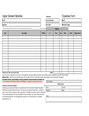 Fillable Online Expenses Claims Form Blank.xls-Compatibility Mode Fax Email Print - pdfFiller