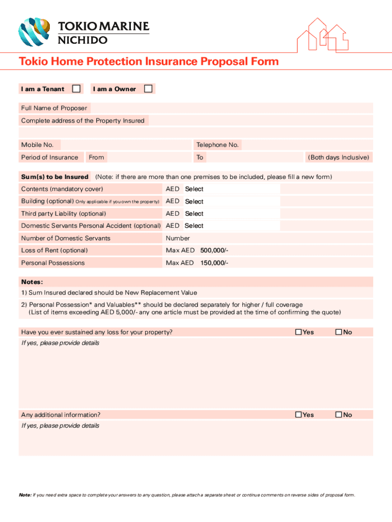Fillable Online Home Proposal Form Eng-V2 Fax Email Print - pdfFiller