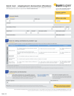Sunsuper Superannuation Profit For Members Super FundForms ...
