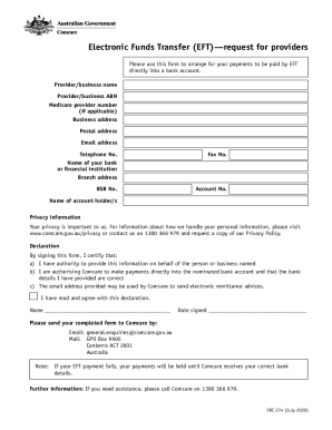 Fillable Online Electronic Payment Options for Claims Payment and ...