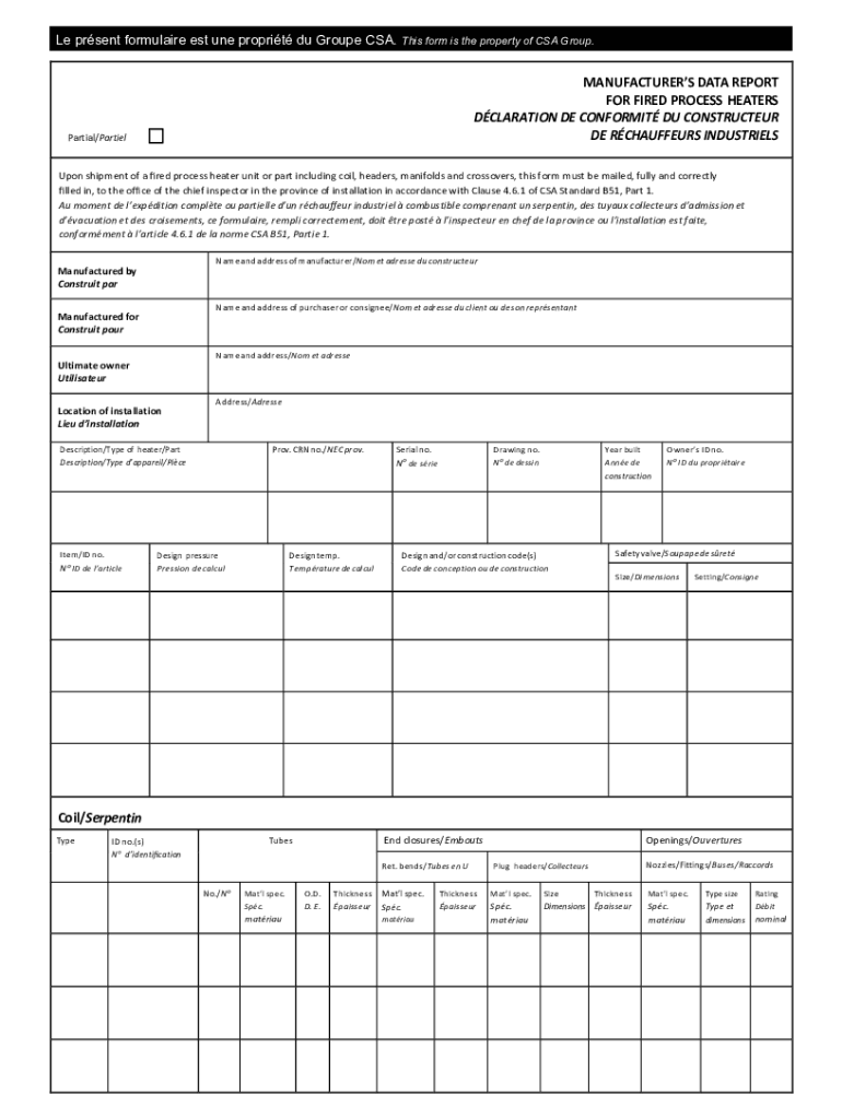 Fillable Online Dclaration de conformit du constructeur de rchauffeurs industriels. Ce ...