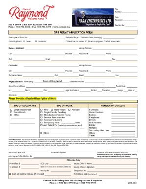 Fillable Online PLUMBING PERMIT APPLICATION FORM - Town of Raymond Fax ...