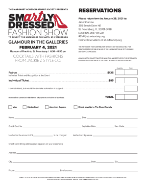 Fillable Online Please return form by January 25, 2021 to: Fax Email ...