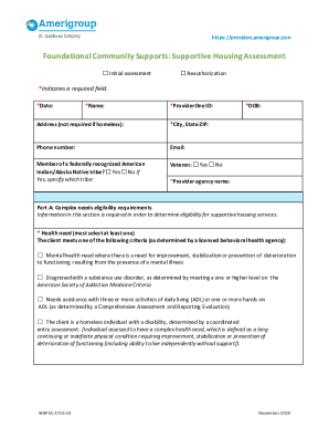 Fillable Online PDF Foundational Community Supports Provider Change ...