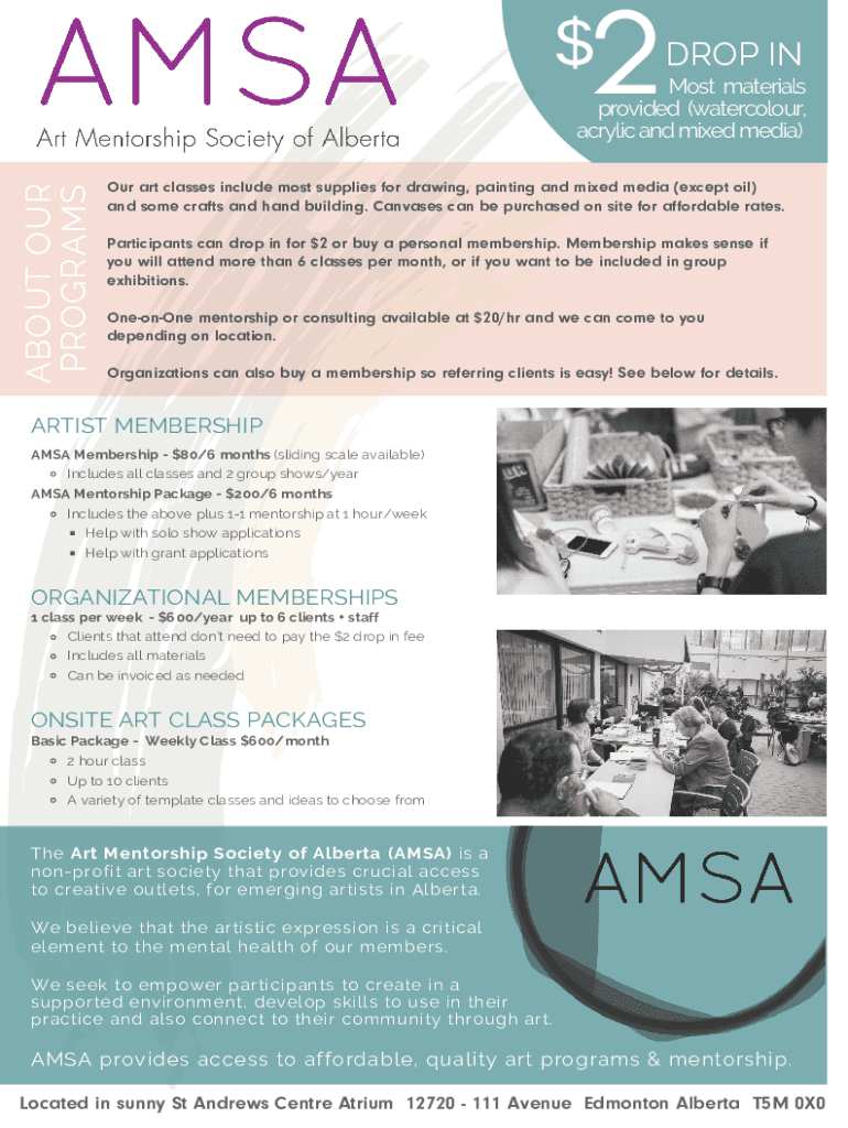 Fillable Online AMSA Intake Form Fax Email Print - pdfFiller