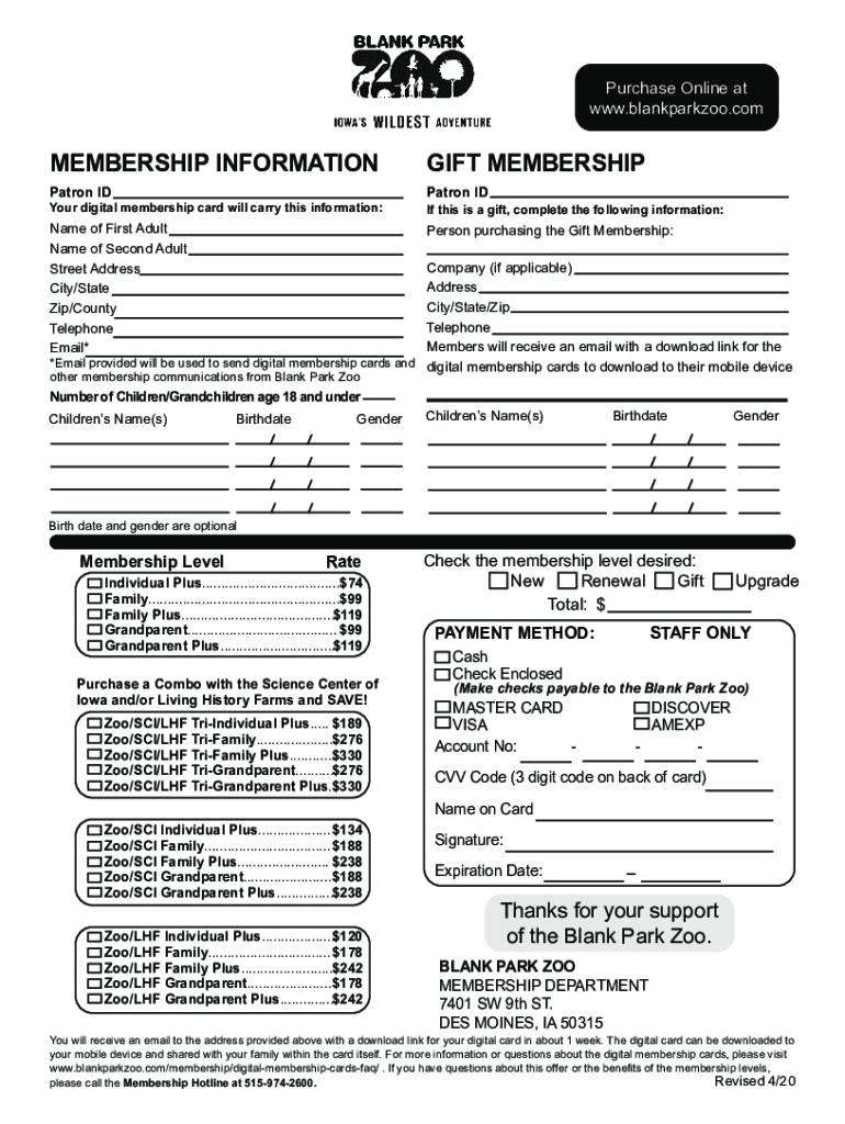 Fillable Online Patron ID Fax Email Print - pdfFiller