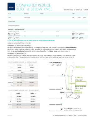 Fillable Online Body Works Compression - Sigvaris Compreflex Reduce ...