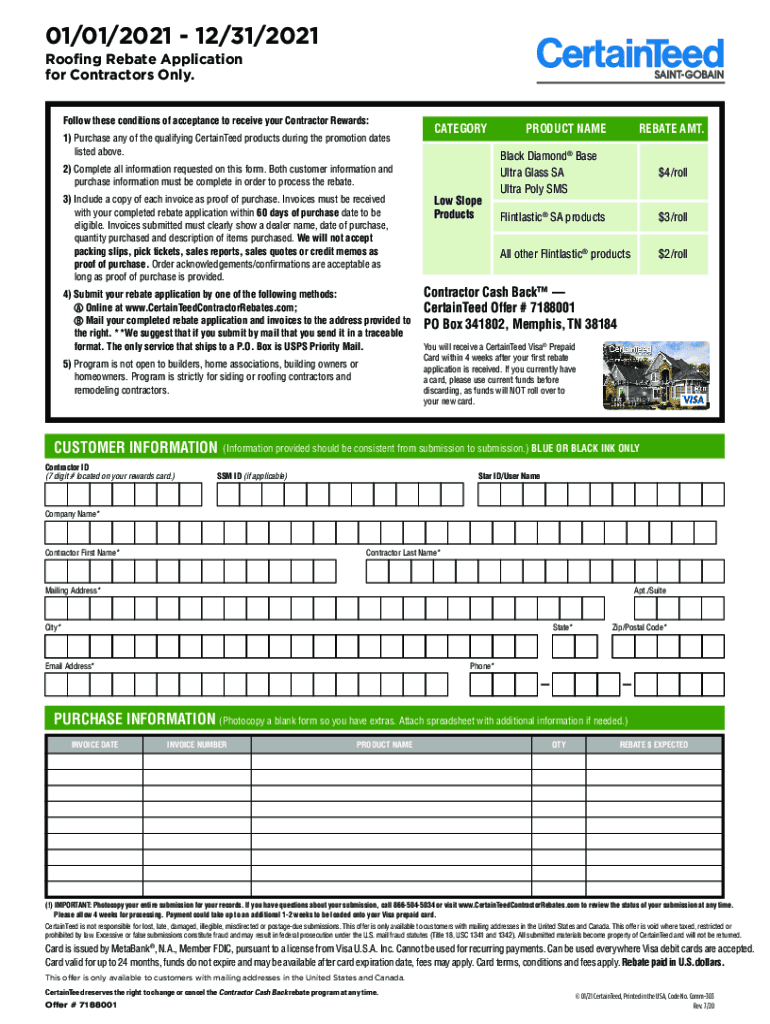 Fillable Online CertainTeedHomeWarranty information for all CertainTeed ...