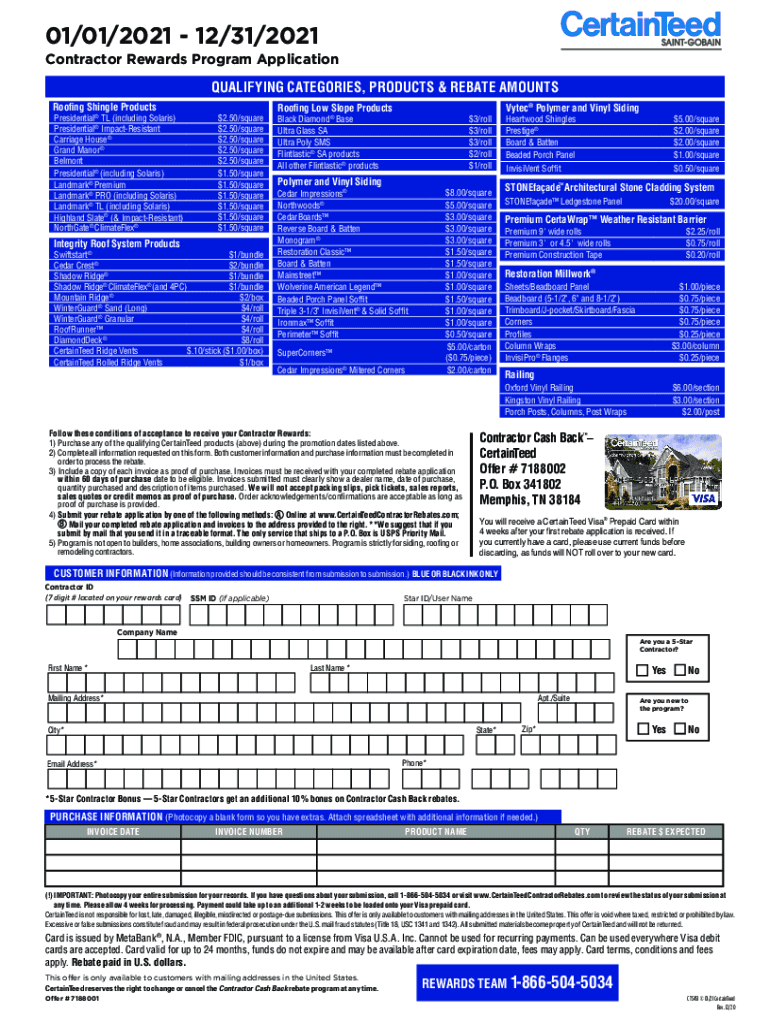 Fillable Online Warranty information for all CertainTeed building ...