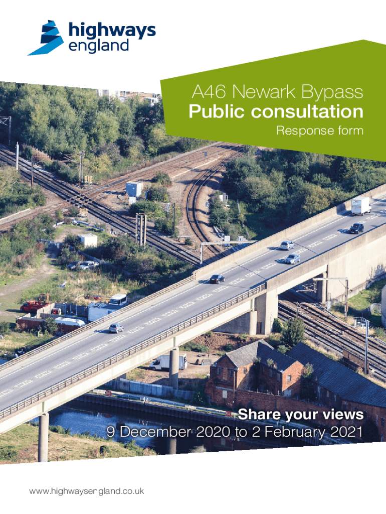 Fillable Online A46 Newark Bypass Fax Email Print - pdfFiller