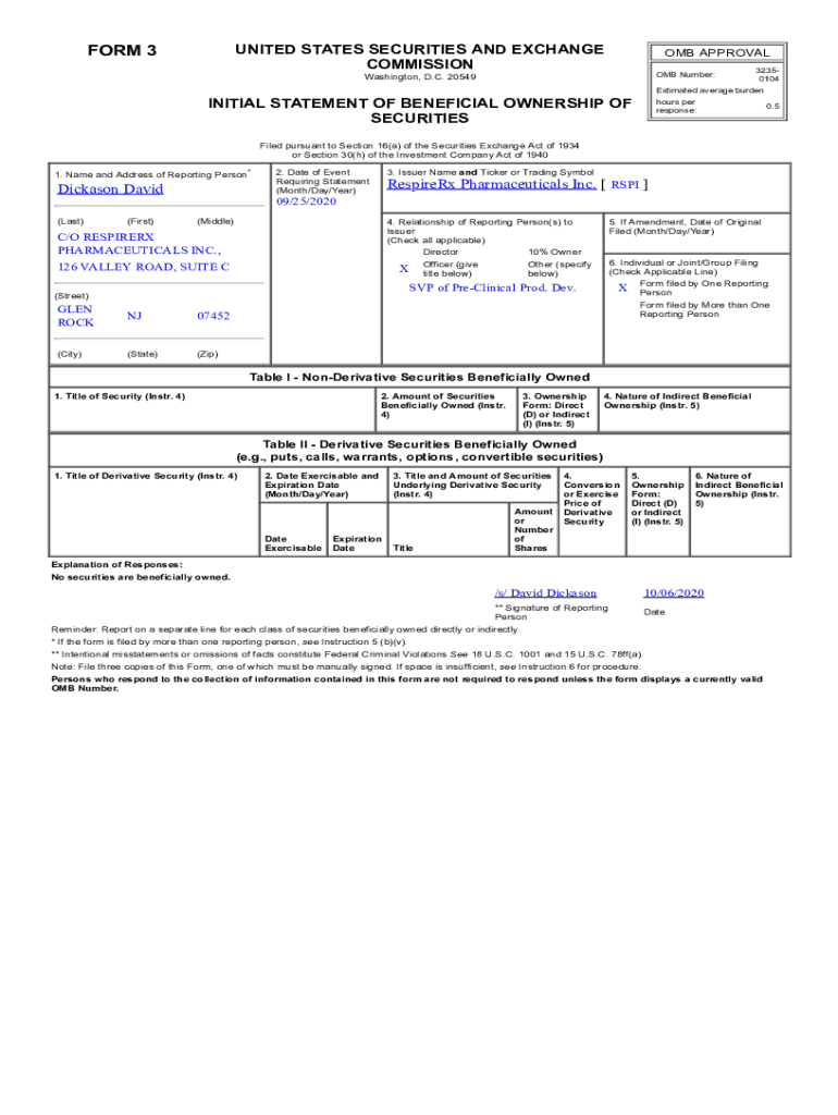 Fillable Online Dickason David Fax Email Print - pdfFiller