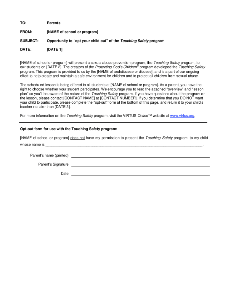 Fillable Online Sample Opt-out form#3B049E.doc Fax Email Print - pdfFiller