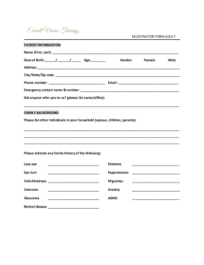 Fillable Online The Dance Academy Registration Form Fax Email Print ...