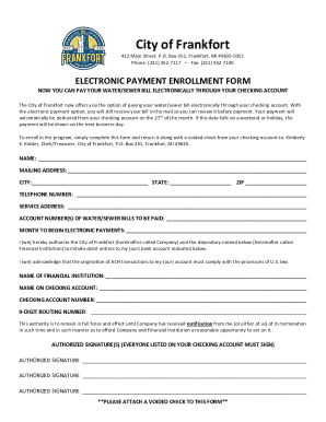 Fillable Online Electronic payment authorization form - Enbridge Fax ...