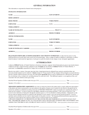 Fillable Online Adult Medical Form -PROOF Fax Email Print - pdfFiller