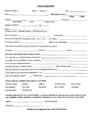 Fillable Online MB Health Card # Fax Email Print - pdfFiller