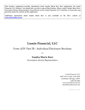 Fillable Online ADV Form 2BKerr20200319.doc Fax Email Print - pdfFiller