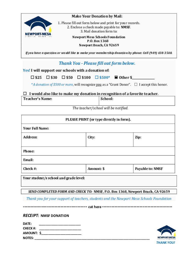 Fillable Online N-MUSD Certificated School Personnel may apply Pre ...