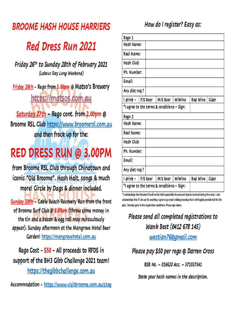 Fillable Online RDR 2021 Rego Form.docx Fax Email Print - pdfFiller