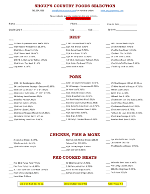 Fillable Online DUNKIN' CURBSIDE PICKUP ORDER FORM Fax Email Print ...