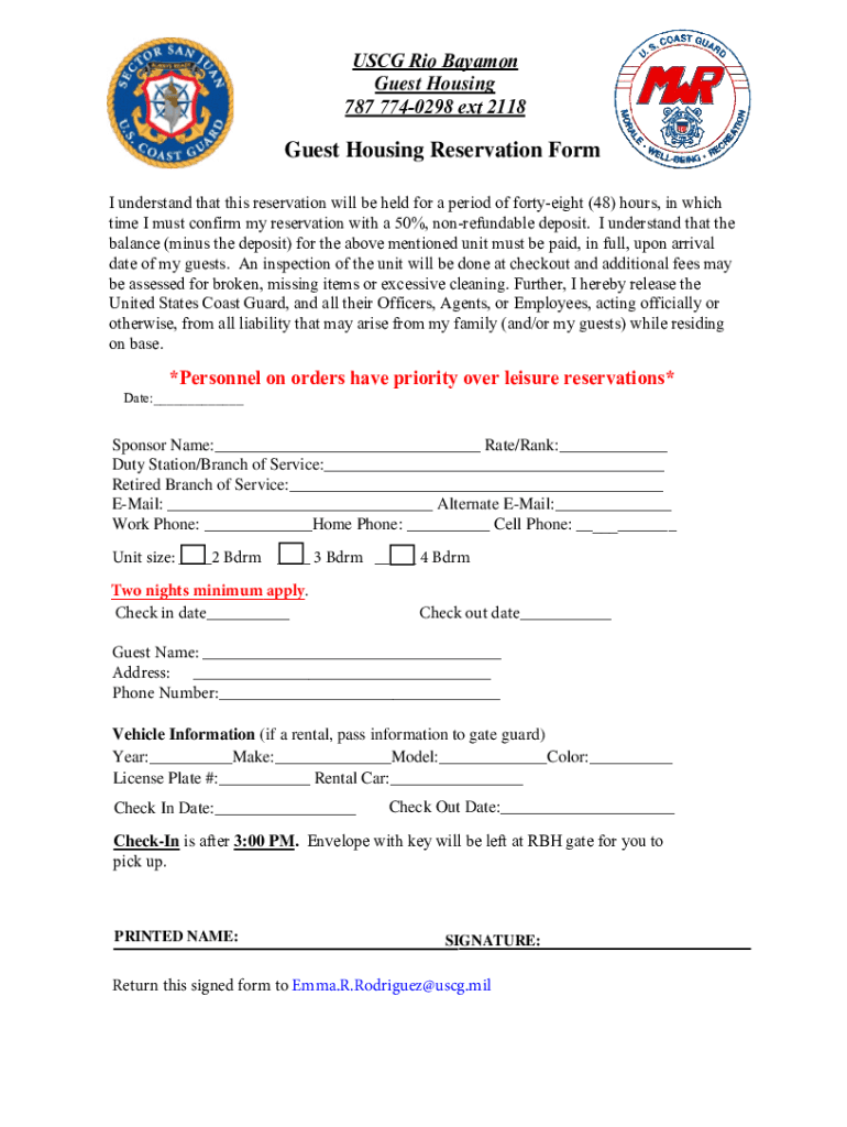 Fillable Online USE OF MWR VEHICLES Fax Email Print - pdfFiller