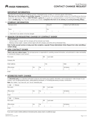 Fillable Online Change Request FormFillable Change Request Template ...