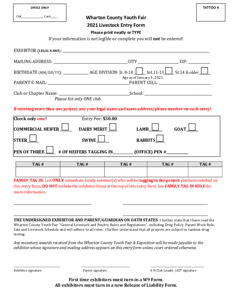 Fillable Online Youth Gone Wild Tattoo Co. - HomeFacebook Fax Email Print - pdfFiller