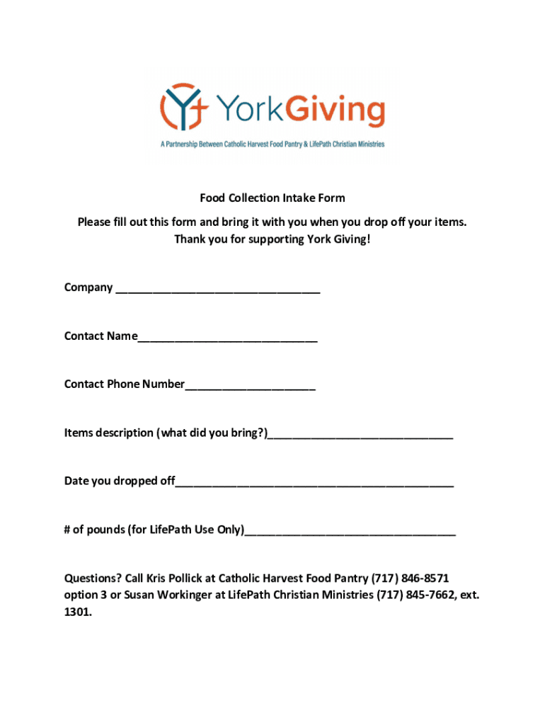 Fillable Online Daily Food Intake Form TemplateJotForm Fax Email Print ...