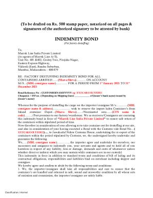 Fillable Online 500 stamp paper, notarized on all pages & Fax Email ...