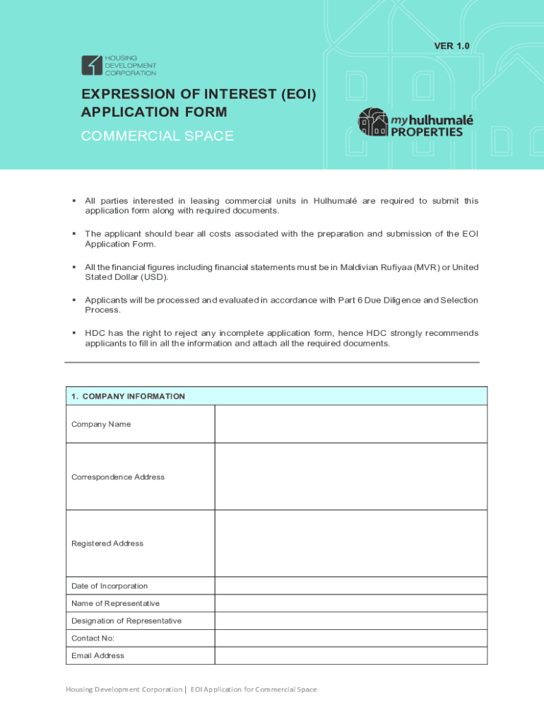 Fillable Online EOI Application form - version 1-2.docx Fax Email Print ...