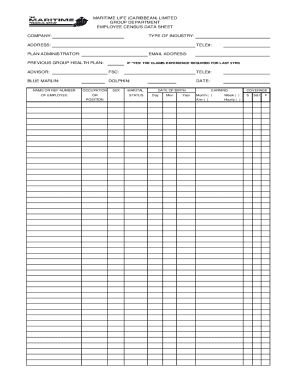 Fillable Online PDF FORM - EMPLOYEE DATA SHEET - cloudfront.net Fax Email Print - pdfFiller