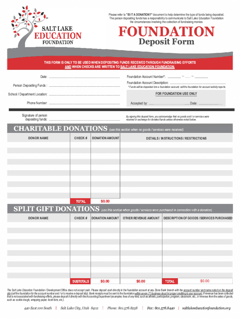 Fillable Online " document to help determine the type of funds being ...