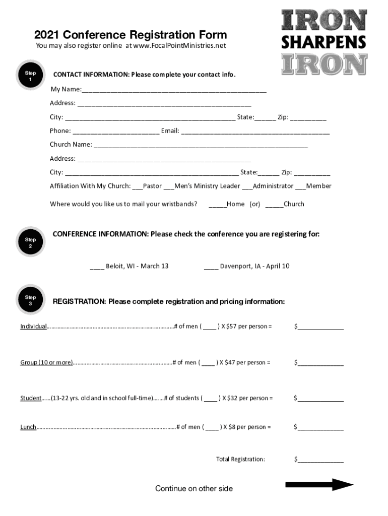 Fillable Online 2021 ISI Registration Form Rev 2 Fax Email Print ...