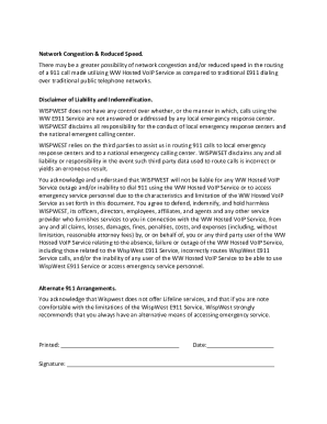 Fillable Online E911 form.docx Fax Email Print - pdfFiller