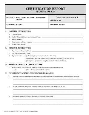 Fillable Online (FORM 1101-K1) Fax Email Print - pdfFiller