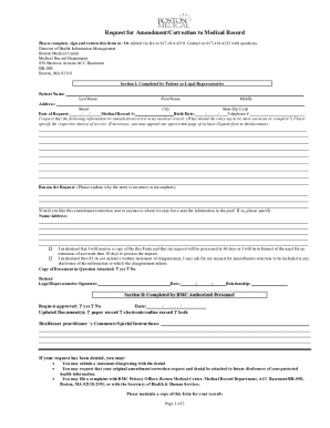 Fillable Online Revised Request for Amendment of MR Form 2.doc Fax ...