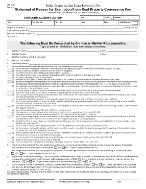 Fillable Online DTE FORM 100 (EX) STATEMENT OF REASON FOR EXEMPTION ...