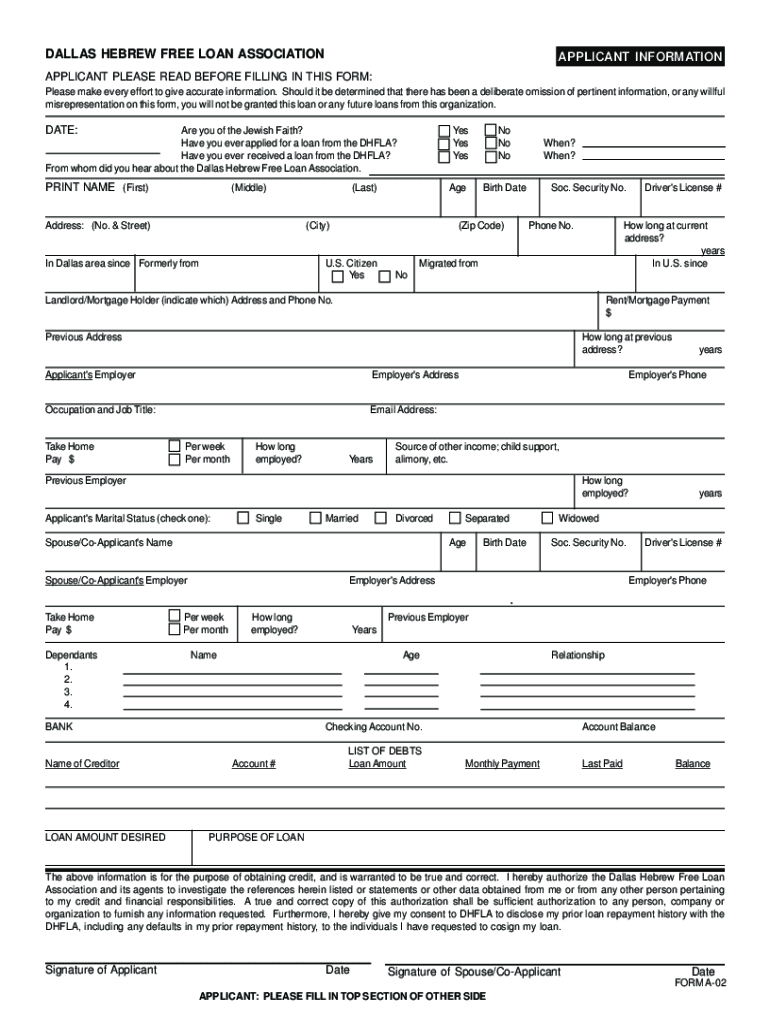 Fillable Online Fillable Online DHFLA Health Care Application Form (pdf ...